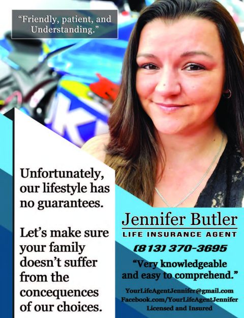 JENNIFER BUTLER LIFE INSURANCE AGENT - Florida Ride Or Die Magazine